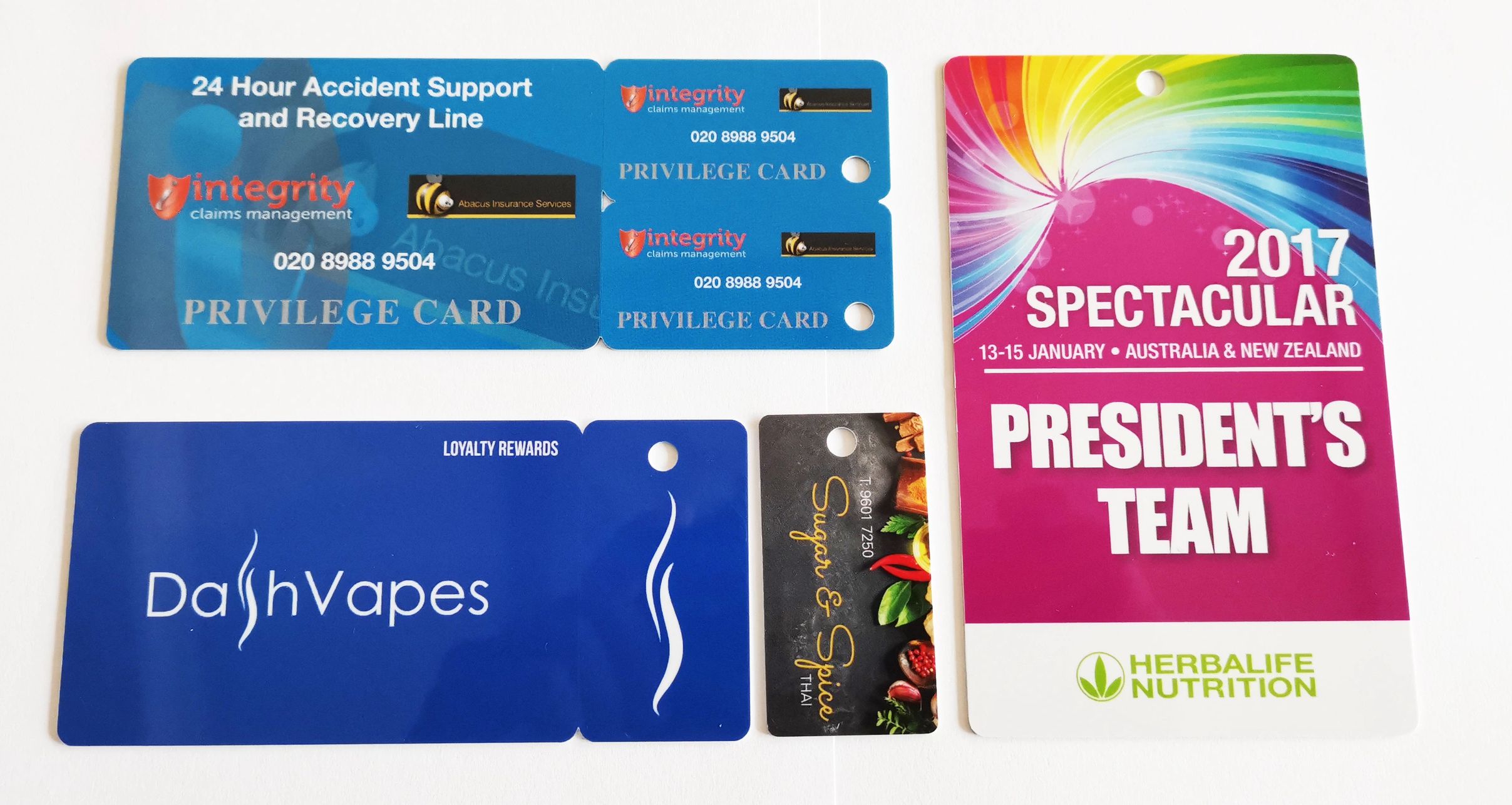 Custom Plastic Card Printing - HG Cards